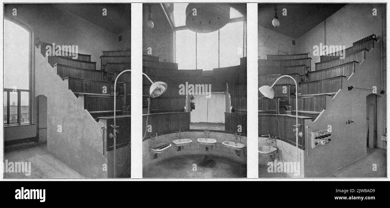 Surgical hall Black and White Stock Photos & Images - Alamy