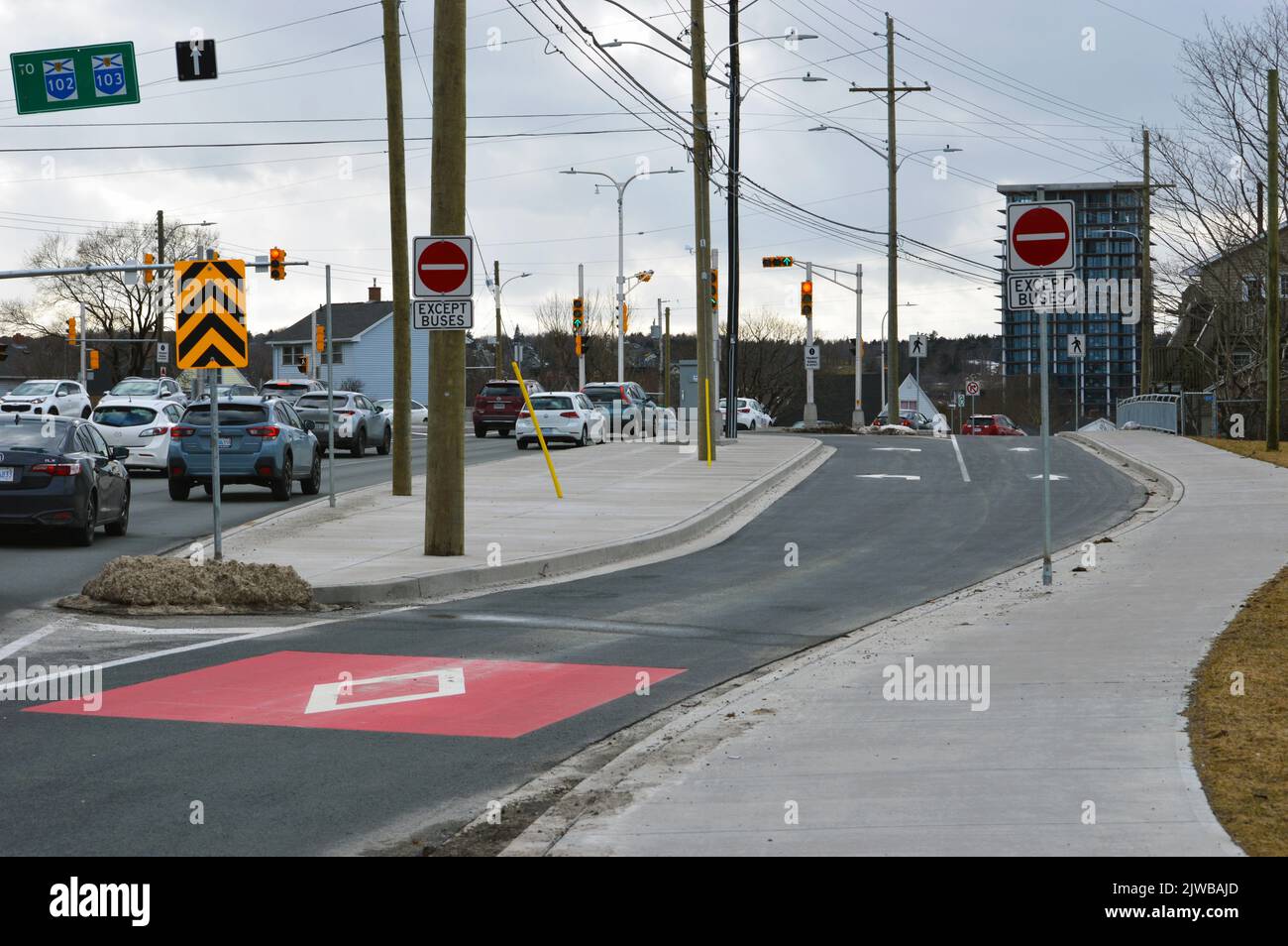 Transit priority measure hi-res stock photography and images - Alamy