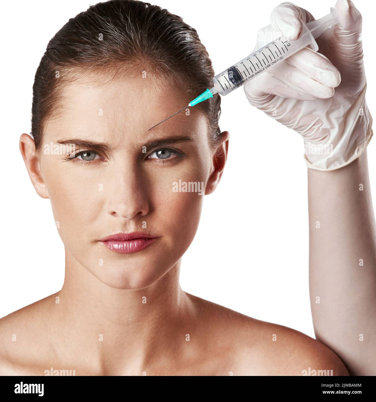 Taking steps to reverse the effects of ageing. Studio shot of an ...