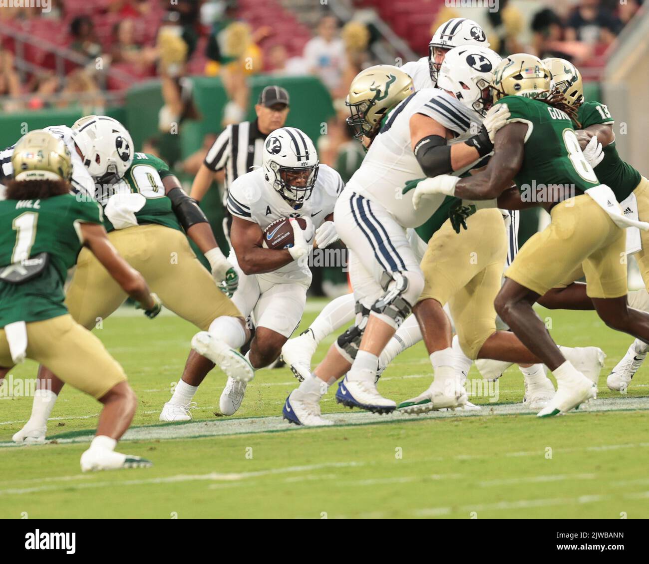 Tampa, United States. 03rd Sep, 2022. Tampa, FL. USA; Brigham Young ...