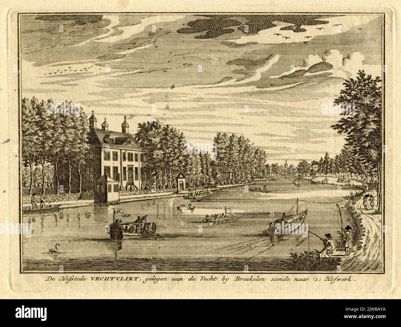 The Hofstede Vechtvliet, located on the Vecht by Breukelen Siende to (1 ...