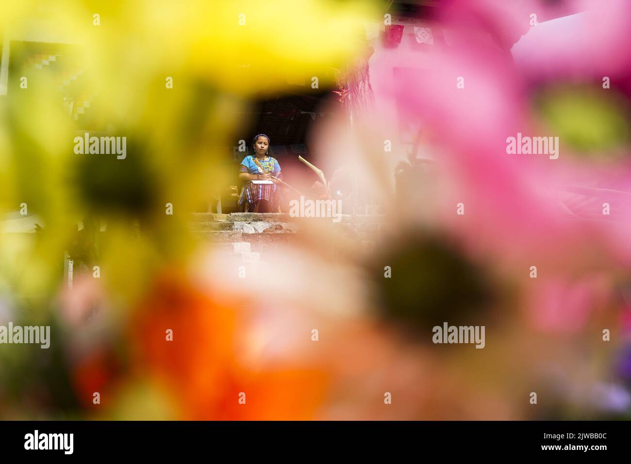 Sonsonate, El Salvador. 04th Sep, 2022. Tatiana Melisa Pila, 12 ...