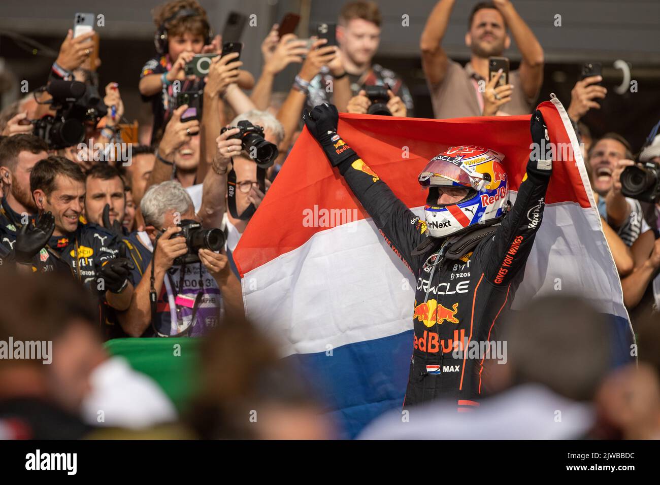 Zandvoort, Netherlands. 4th Sep, 2022. Red Bull Racing's Dutch driver ...