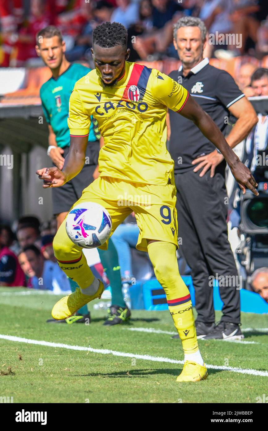 Bologna's Musa Barrow during the italian soccer Serie A match Spezia ...