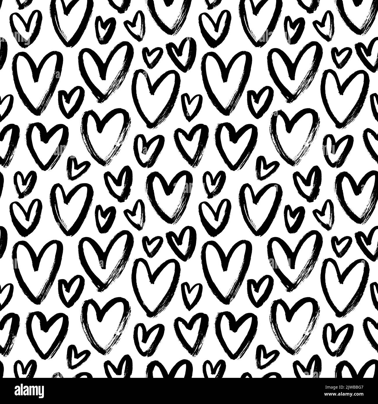 Creative love pattern Black and White Stock Photos & Images - Alamy