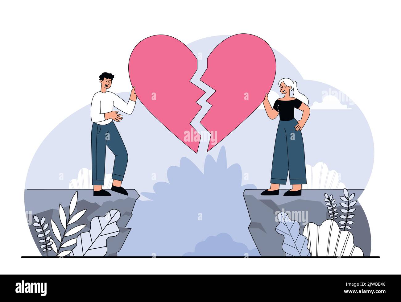 Concept of relationship Stock Vector Image & Art - Alamy