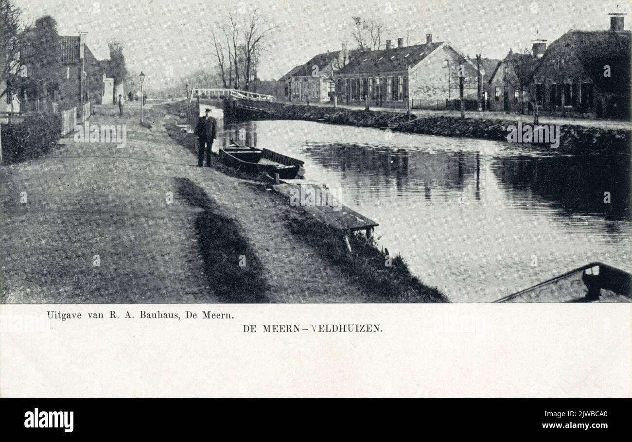 View on the Zandweg (municipality of Vleuten), the Leidsche Rijn and ...