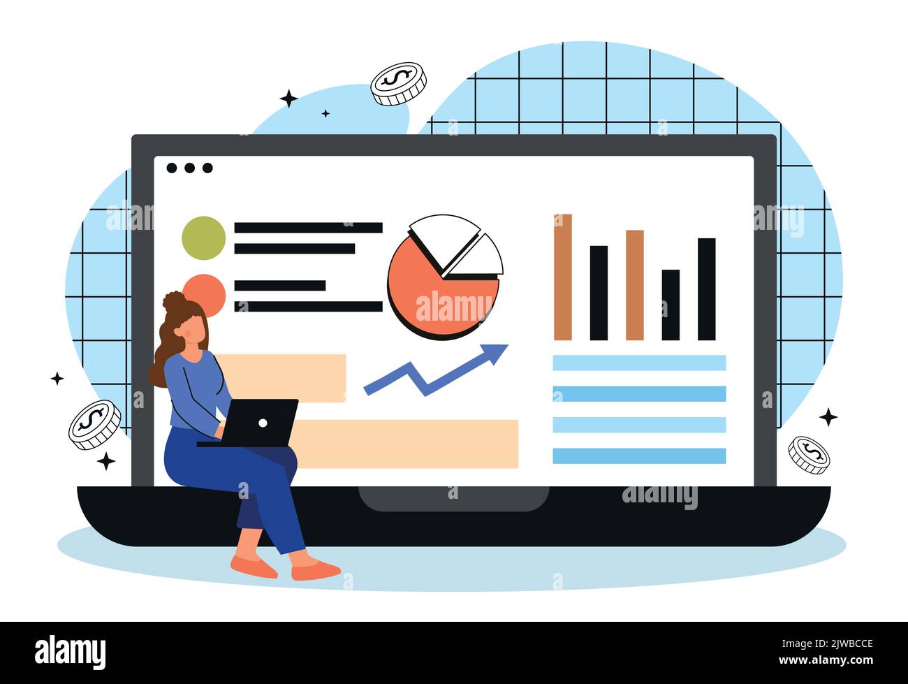 Stock market concept Stock Vector Image & Art - Alamy Stock market concept Stock Vector Image & Art - Alamy