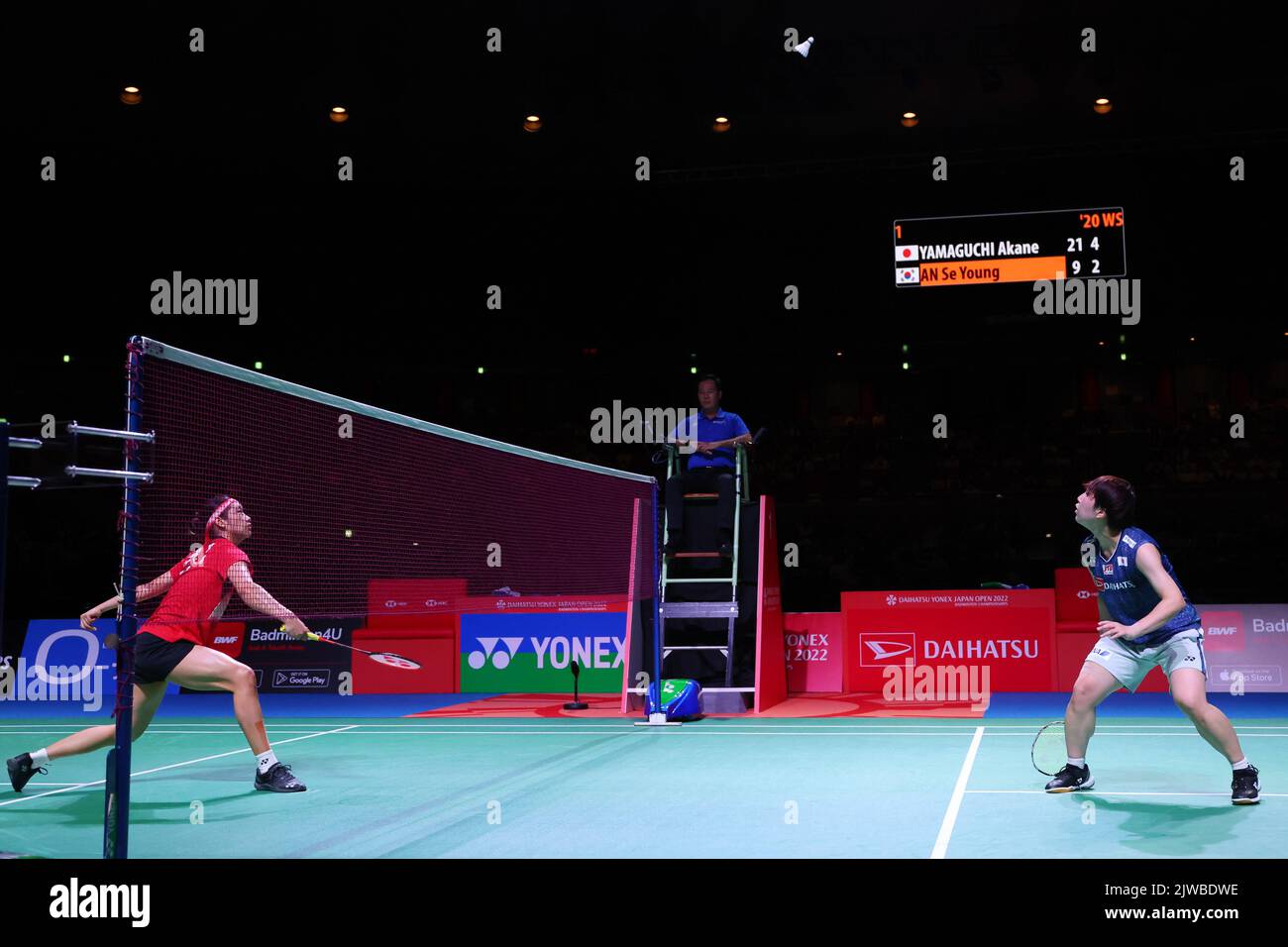 Maruzen Intec Arena Osaka Osaka Japan 4th Sep 2022 L To R An Se