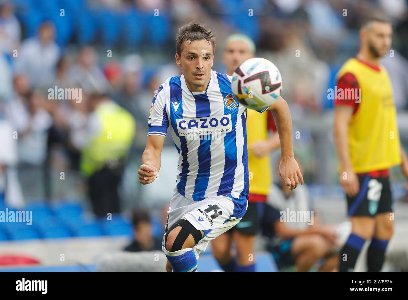 San Sebastian, Spain. 3rd Sep, 2022. Andoni Gorosabel (Sociedad ...