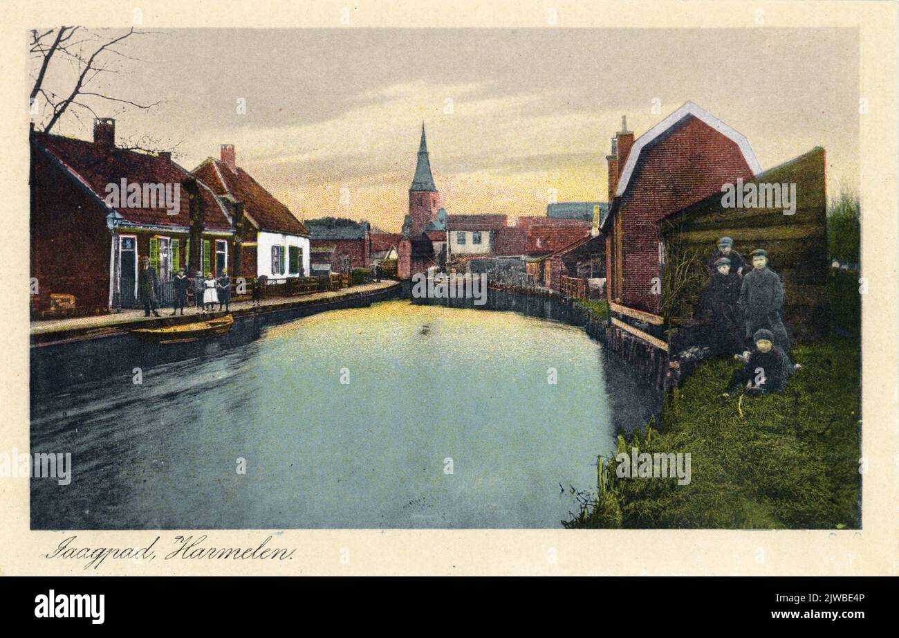 View of the Leidsche Rijn in the built -up area of Harmelen from the ...