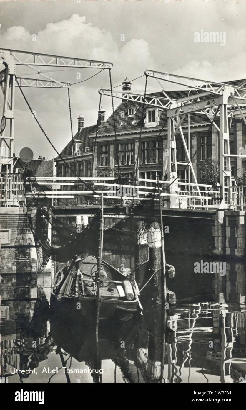 View of the Abel Tasman Bridge over the Leidsche Rijn in Utrecht Stock ...