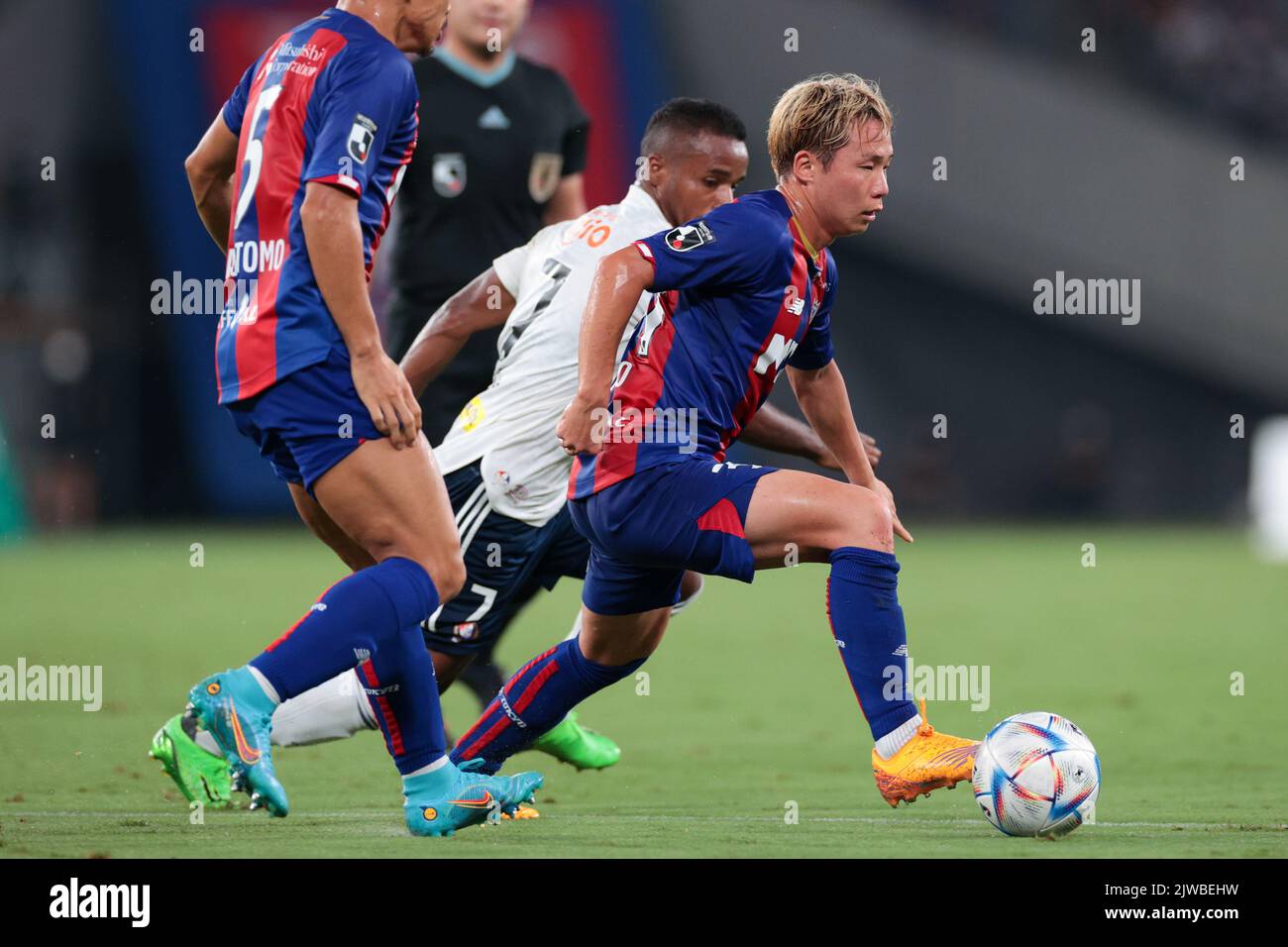 Tokyo, Japan. 3rd Sep, 2022. Shuto Abe (FC Tokyo) Football/Soccer ...