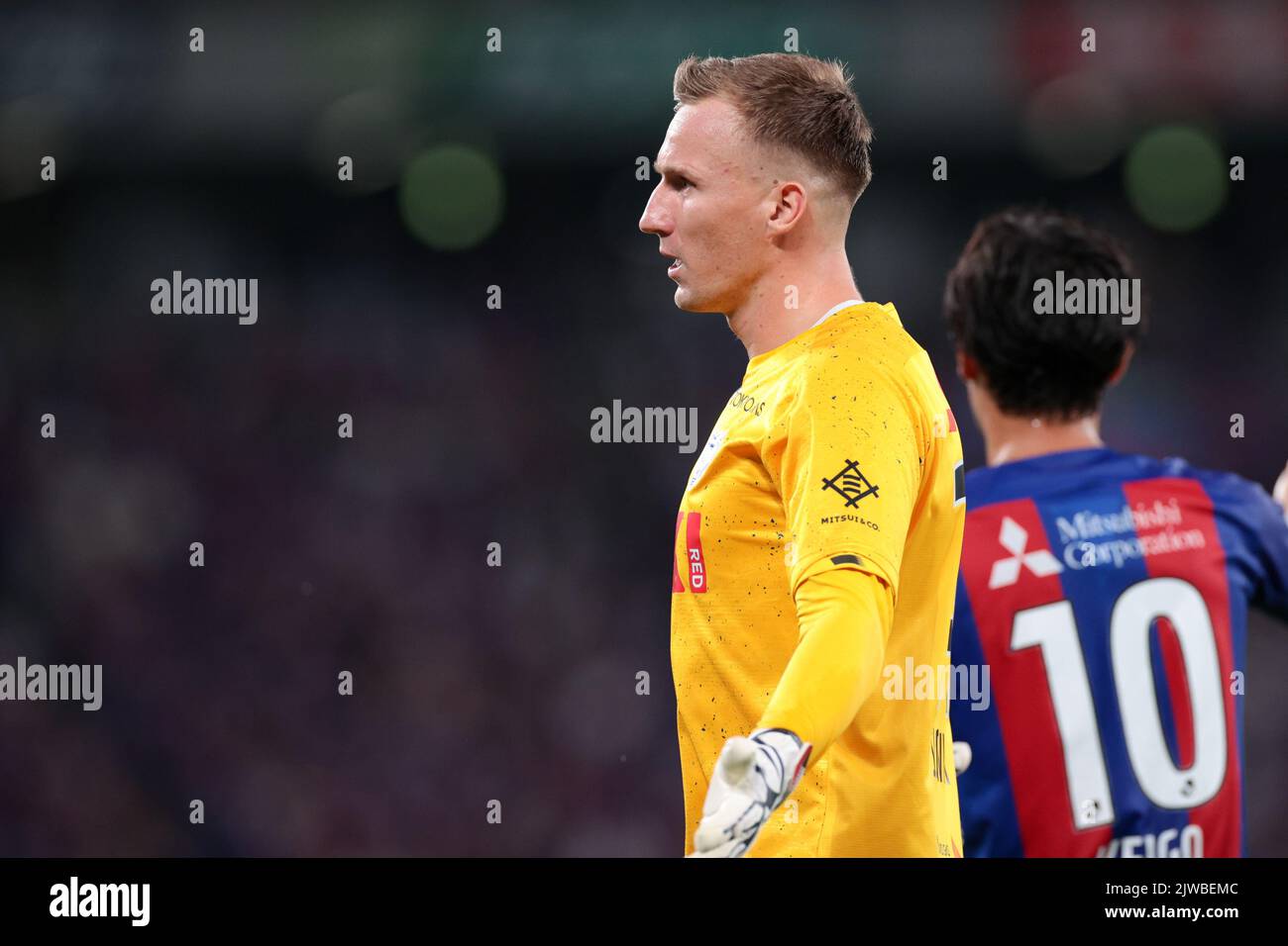 Tokyo, Japan. 3rd Sep, 2022. Jakub Slowik (FC Tokyo) Football/Soccer ...