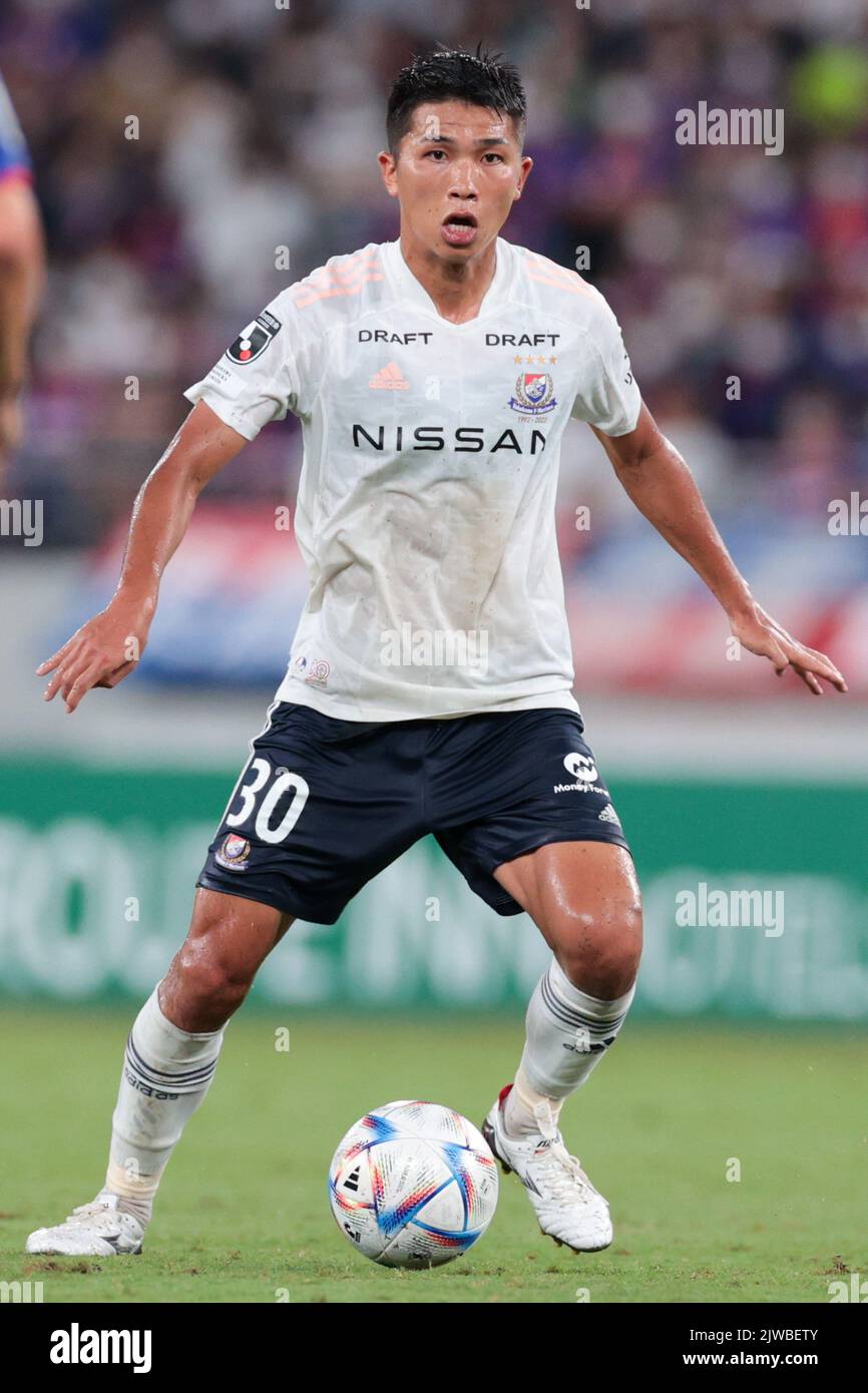 Tokyo, Japan. 3rd Sep, 2022. Takuma Nishimura (F.Marinos) Football/Soccer : 2022 J1 League match ...