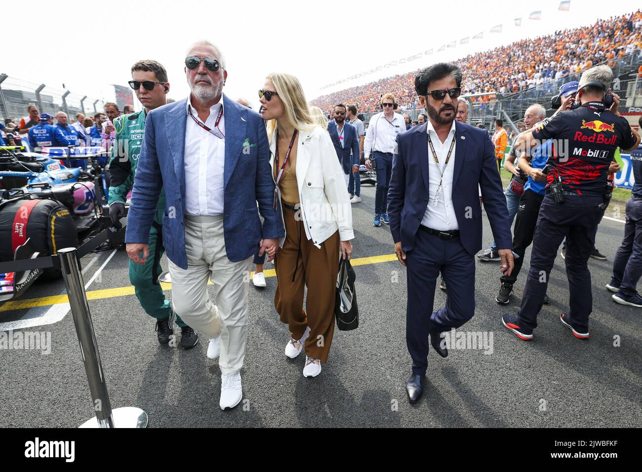 STROLL Lawrence (can), Aston Martin F1 Team owner, BEN SULAYEM Mohammed ...