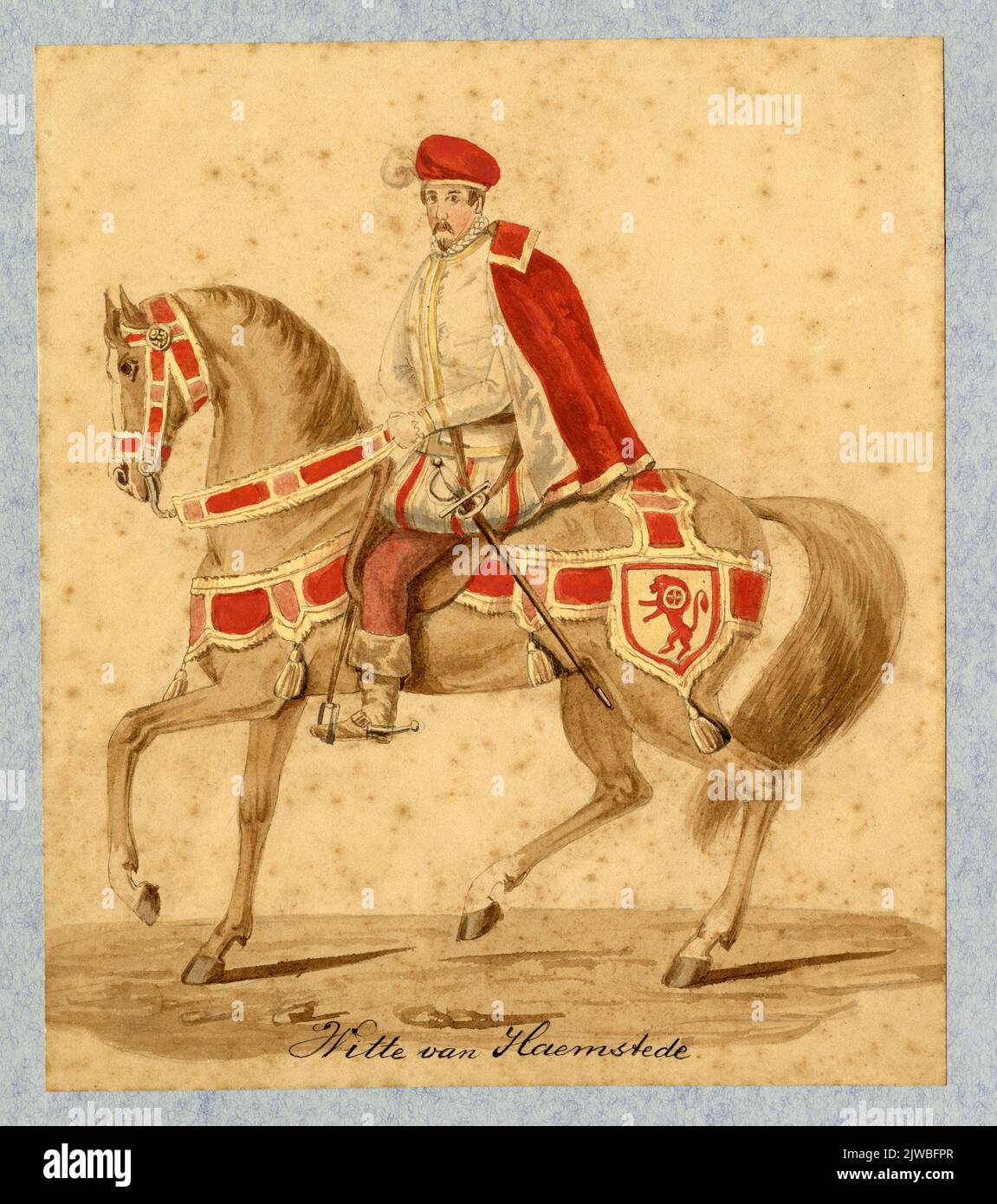 Witte van Haemstede Stock Photo - Alamy