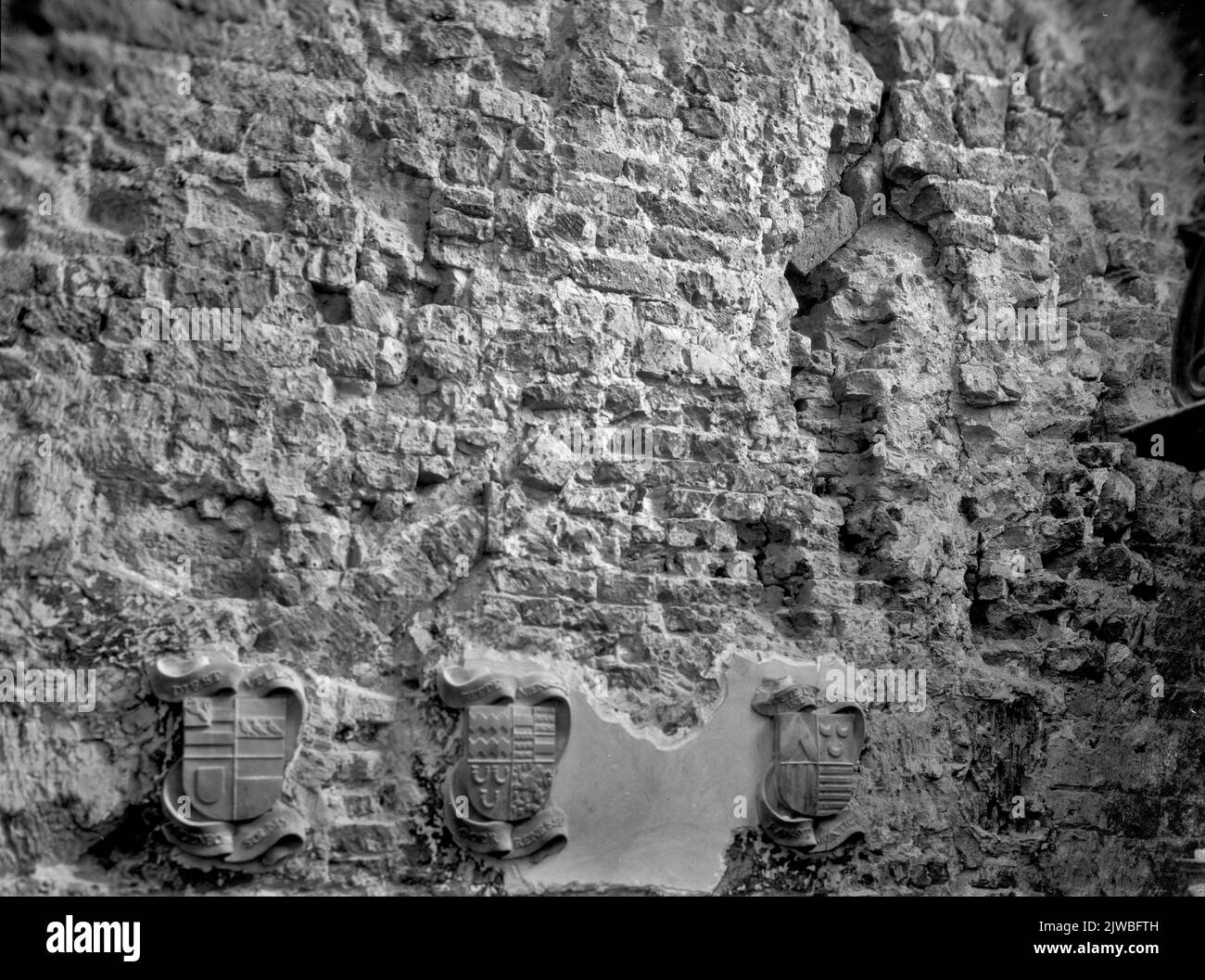 Detail of the northern tower of the Nicolaikerk (Nicolaaskerkhof) in ...