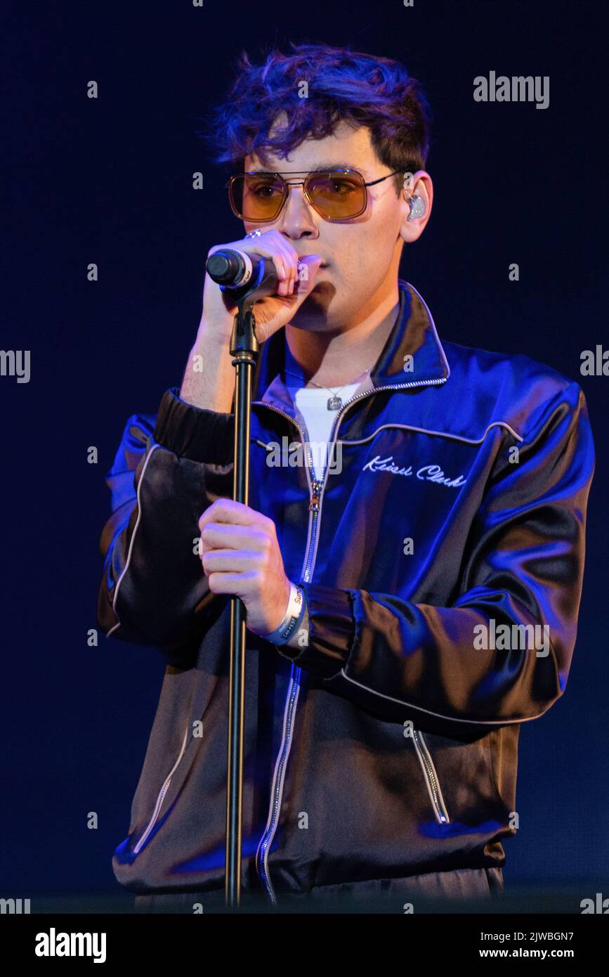 Actor Max Harwood who recently starred as 'Jamie New' in the film ...