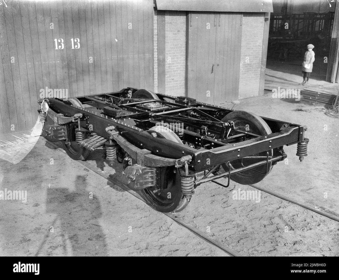 Image of a bogie (the 3?), Manufactured by Zuilen Stock Photo - Alamy