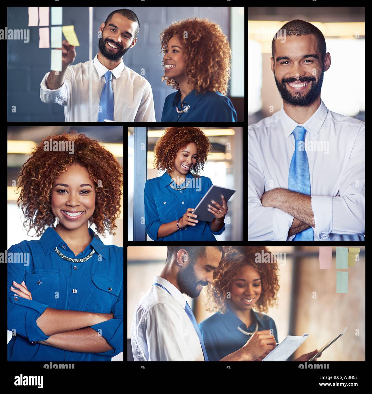 Office People Collage