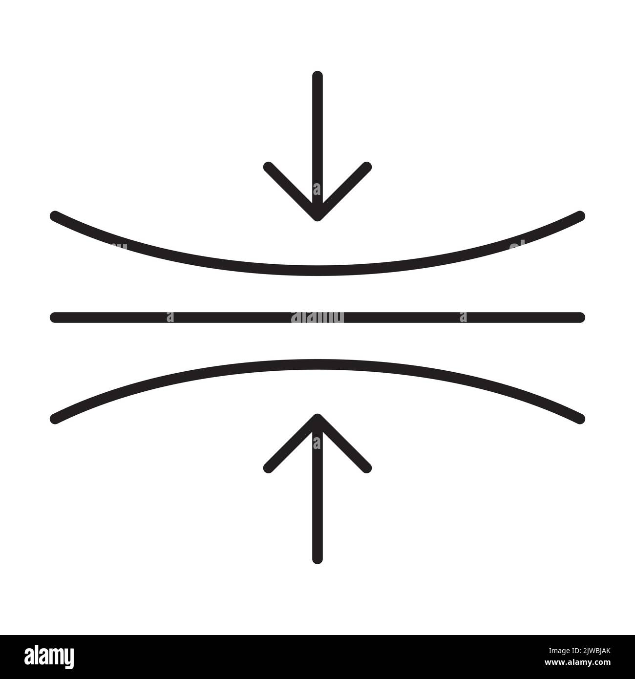 Elastic icon vector for graphic design, logo, website, social media ...