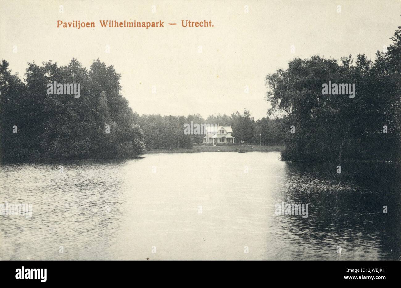 Pavilion Wilhelminapark - Utrecht Stock Photo - Alamy