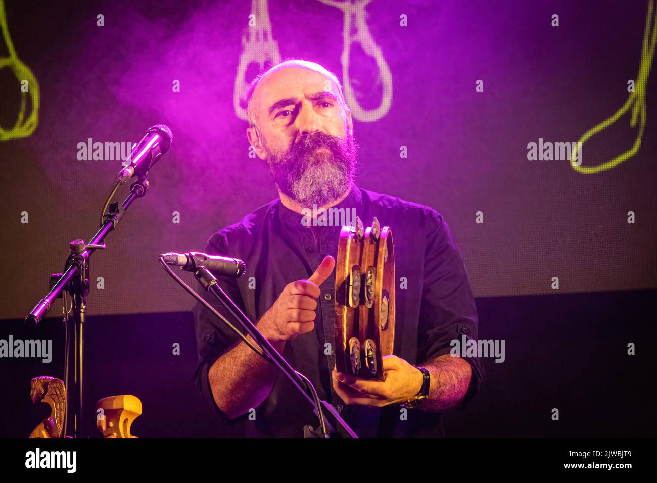 Alexandre Meirinhos performs at the Galandum Galundaina concert in Gaia ...
