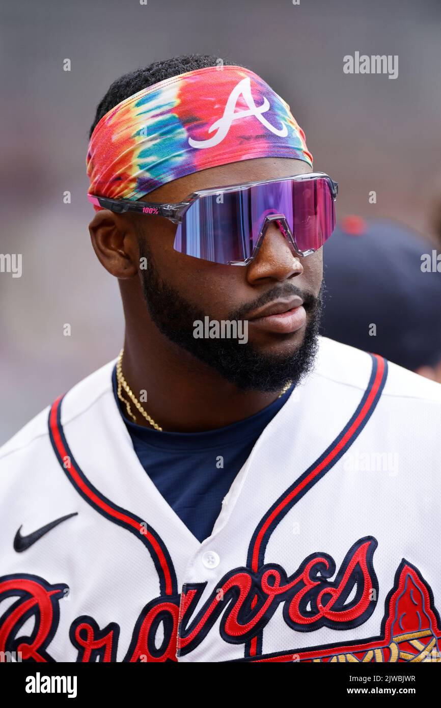 ATLANTA, GA - SEPTEMBER 4: Atlanta Braves center Fielder Michael Harris ...