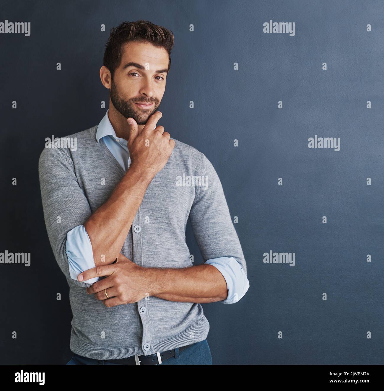 Ive got what it takes to be the best. Portrait of a handsome young ...