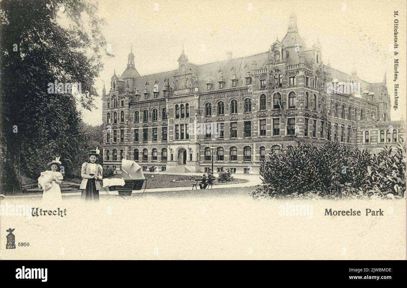 View of the facade of the 2nd administration building of the ...