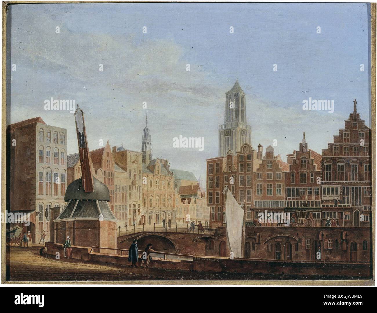 Market town bridge Cut Out Stock Images & Pictures - Alamy