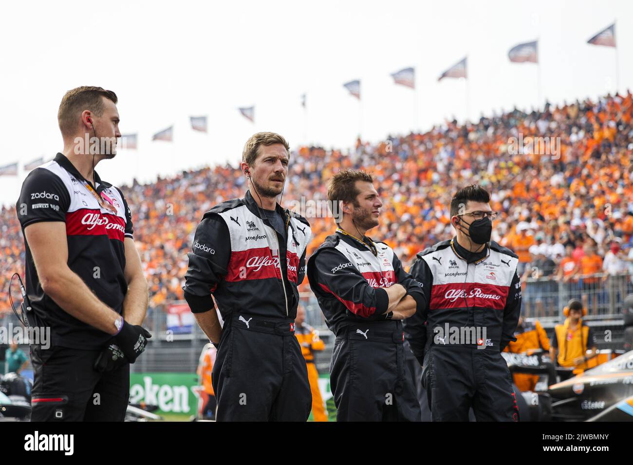 Alfa Romeo F1 Team ORLEN, ambiance during the Formula 1 Heineken Dutch ...