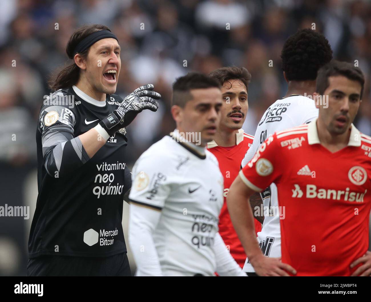 September 4, 2022, Sao Paulo, SP, Brazil: Cassio during a game between ...