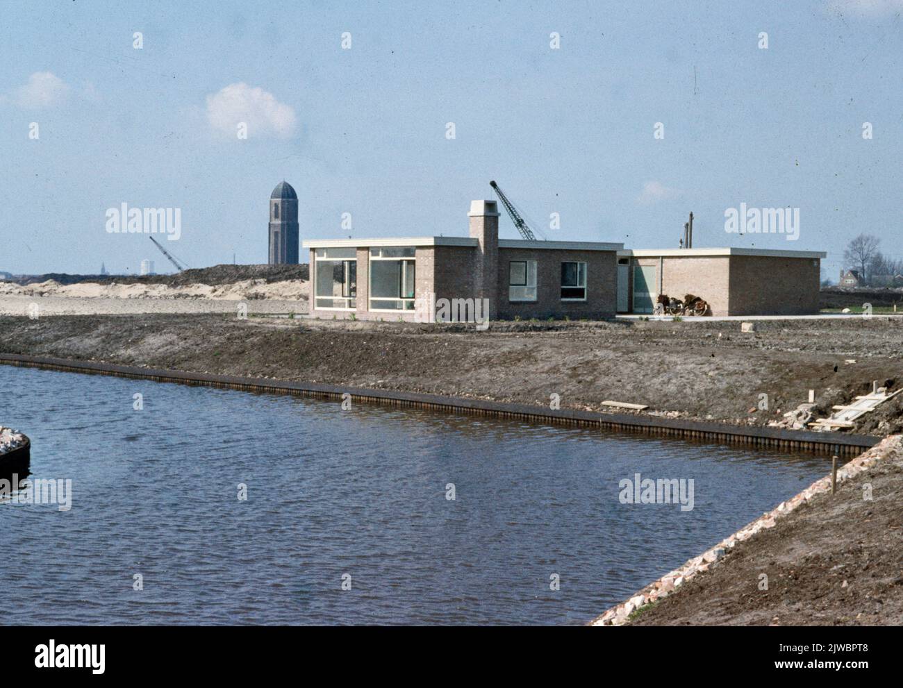 View of the Water Tower in the Overvecht district in Utrecht under ...