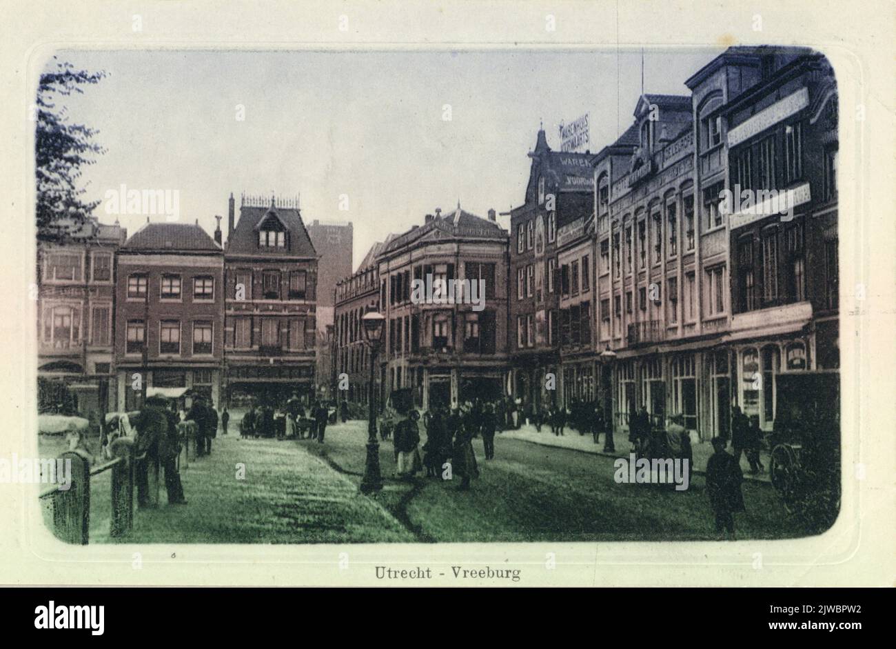 View of the northeast corner of Vredenburg in Utrecht Stock Photo - Alamy