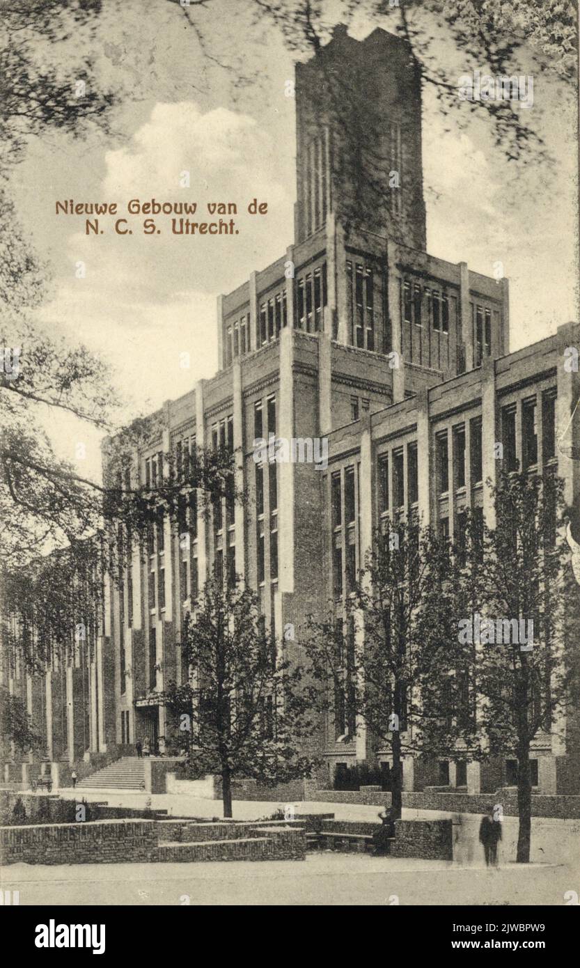 View of the facade of the 3rd administration building of the Dutch ...