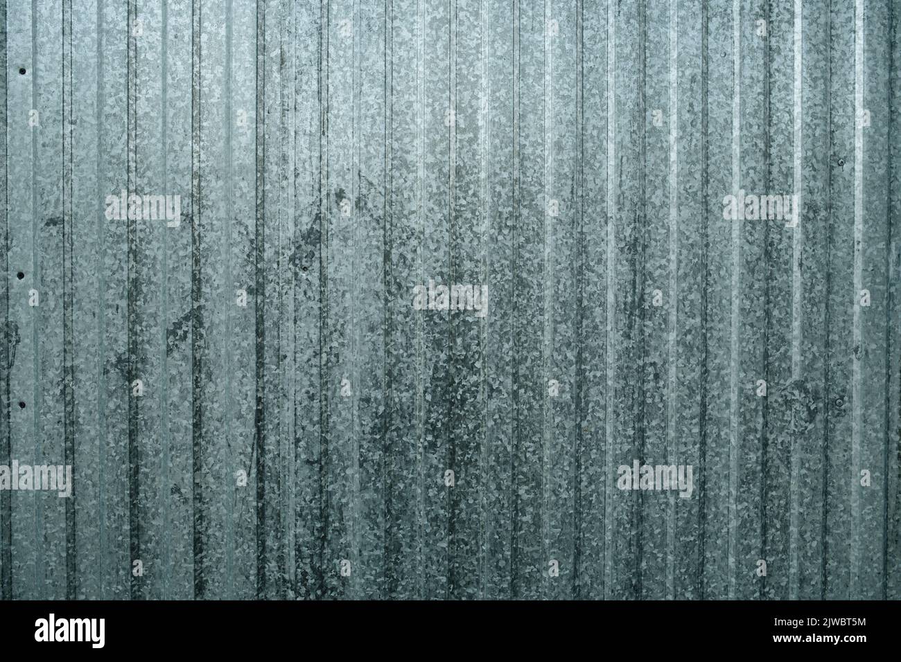 Chromium steel fence sheet texture close up. Raw unpainted with ridges ...
