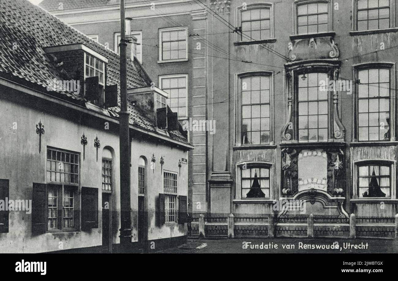 View of a part of the facade of the Stads-Ambachtskinderhuis and ...