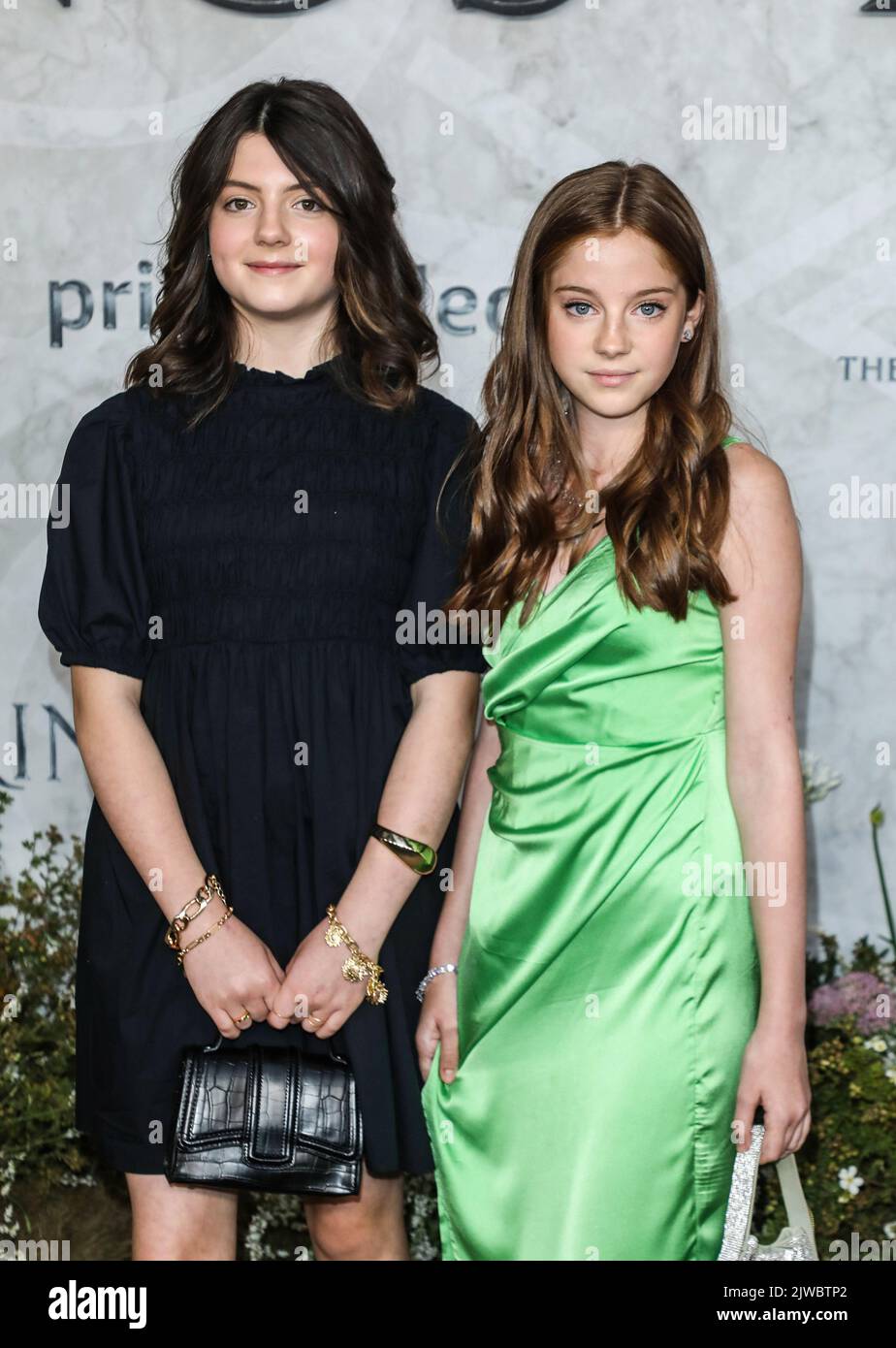 London, UK. 30th Aug, 2022. (L-R) Beau Cassidy and Amelie Child ...