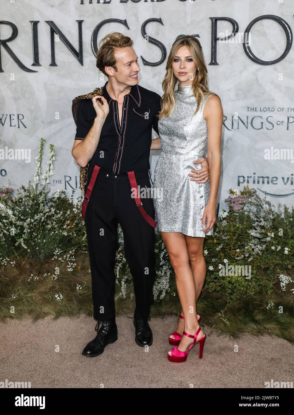 London, UK. 30th Aug, 2022. (L-R) Will Fletcher and Hermione Corfield ...