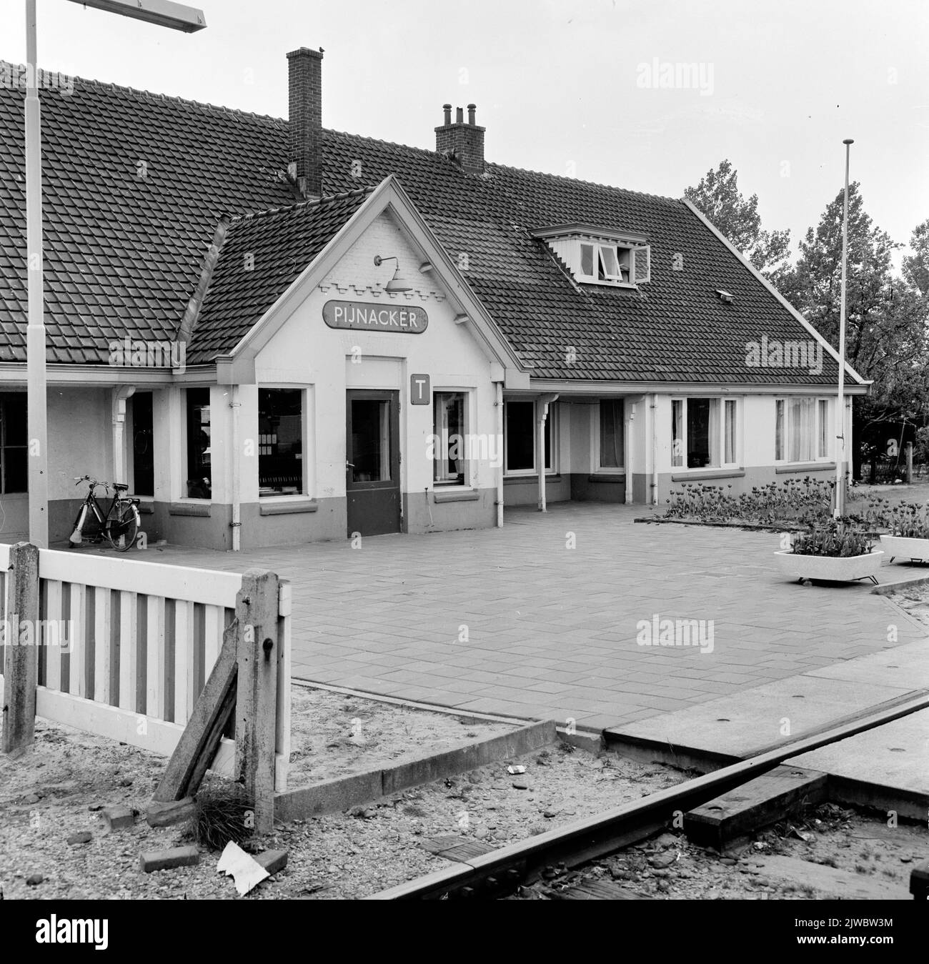 Image of the post in the N.S. station Pijnacker in Pijnacker Stock ...
