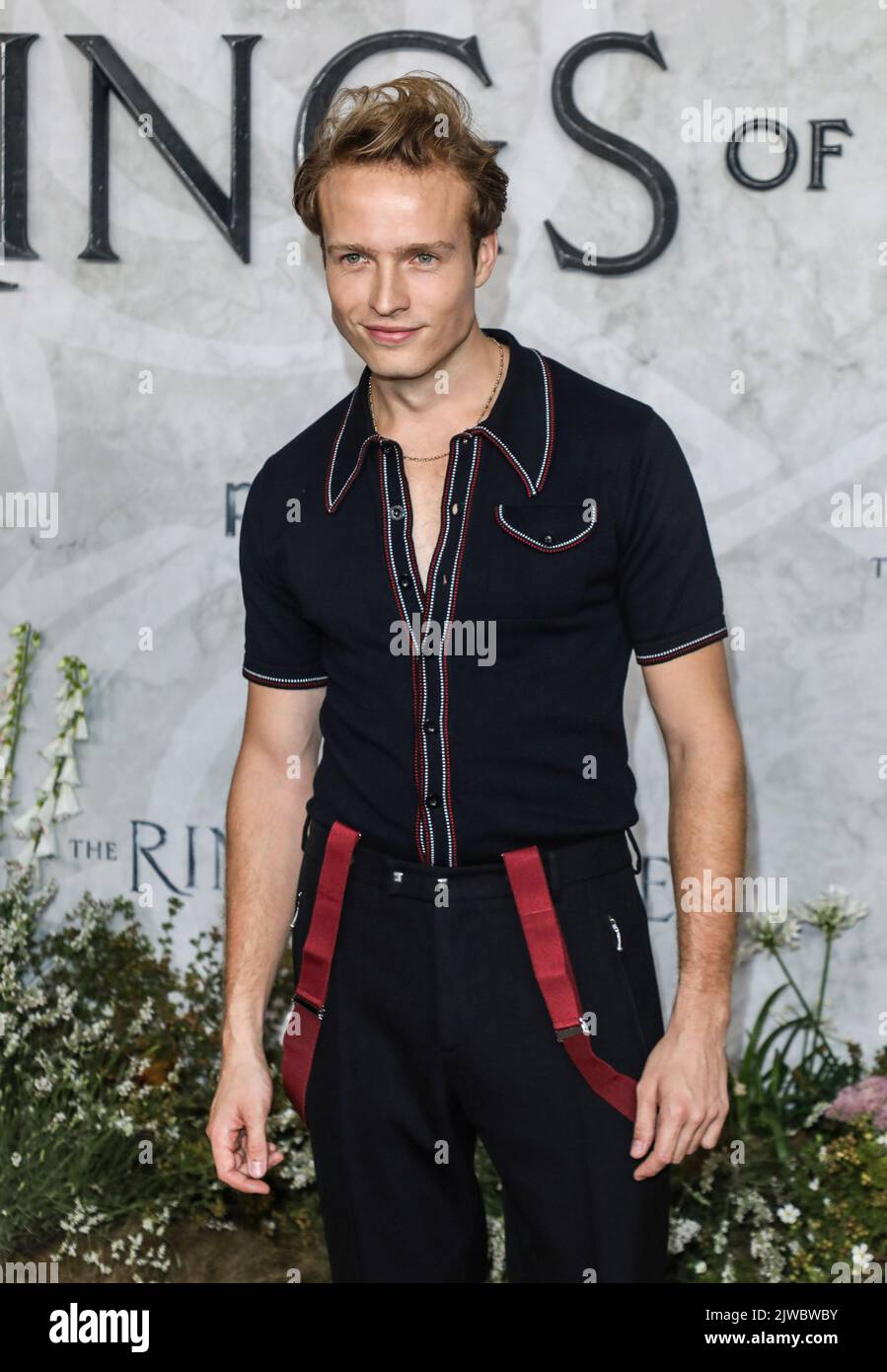 Will Fletcher seen attending the Global Premiere For "The Lord Of The ...