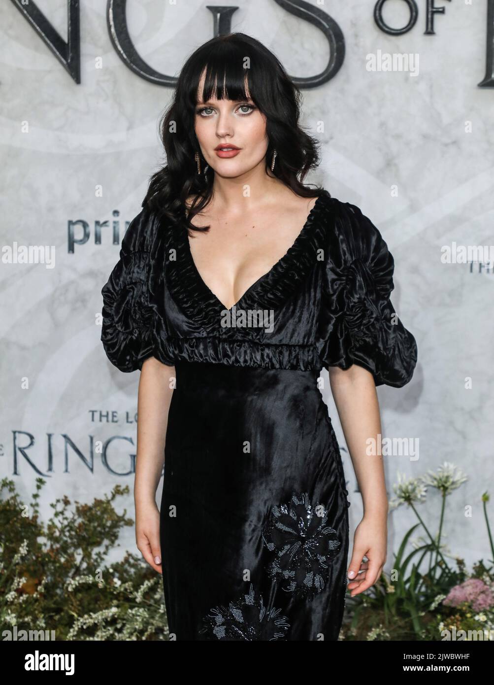 Markella Kavenagh seen attending the Global Premiere For "The Lord Of ...