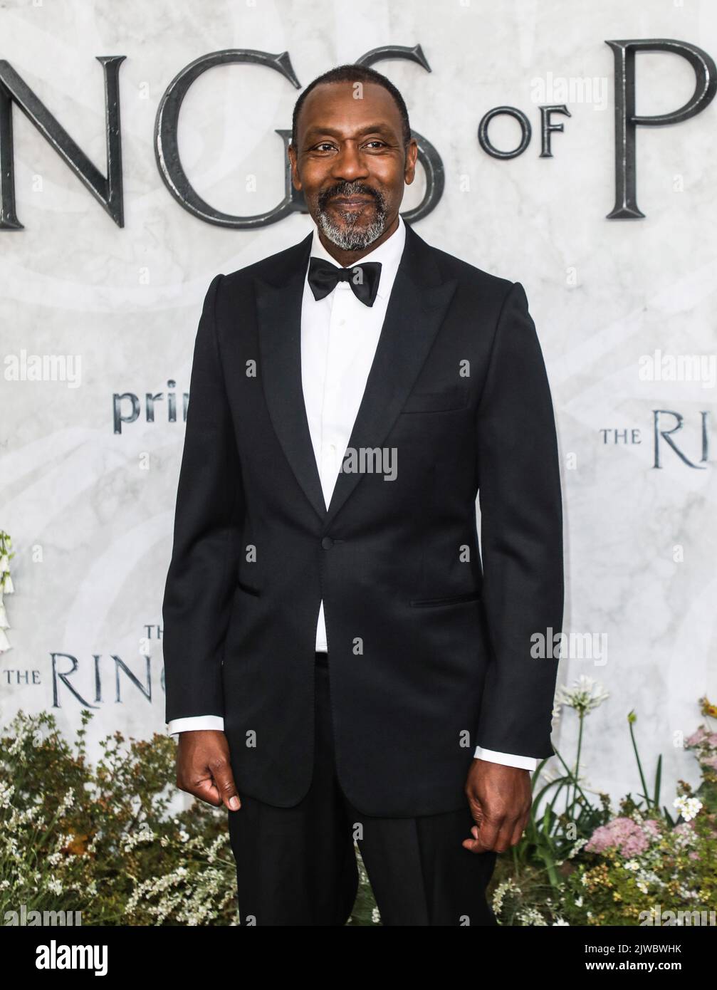 Sir Lenny Henry seen attending the Global Premiere For "The Lord Of The ...