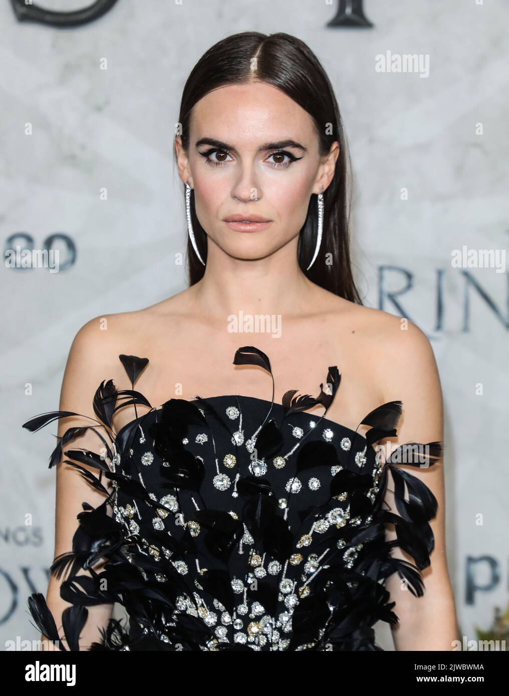 Ema Horvath seen attending the Global Premiere For "The Lord Of The ...