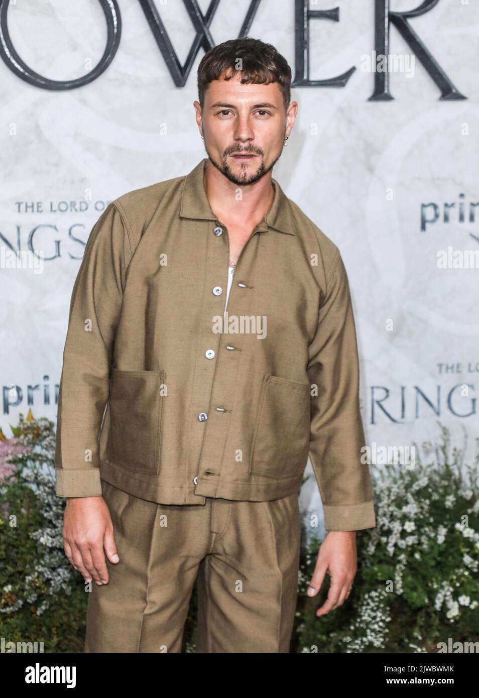 Augustus Prew seen attending the Global Premiere For "The Lord Of The ...