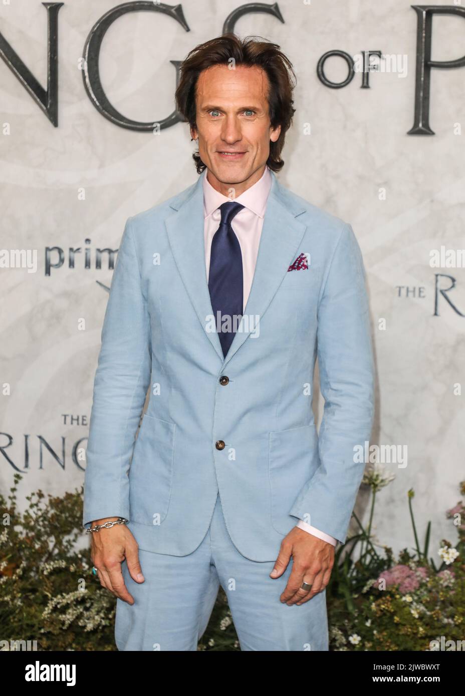 Simon Merrells seen attending the Global Premiere For "The Lord Of The ...