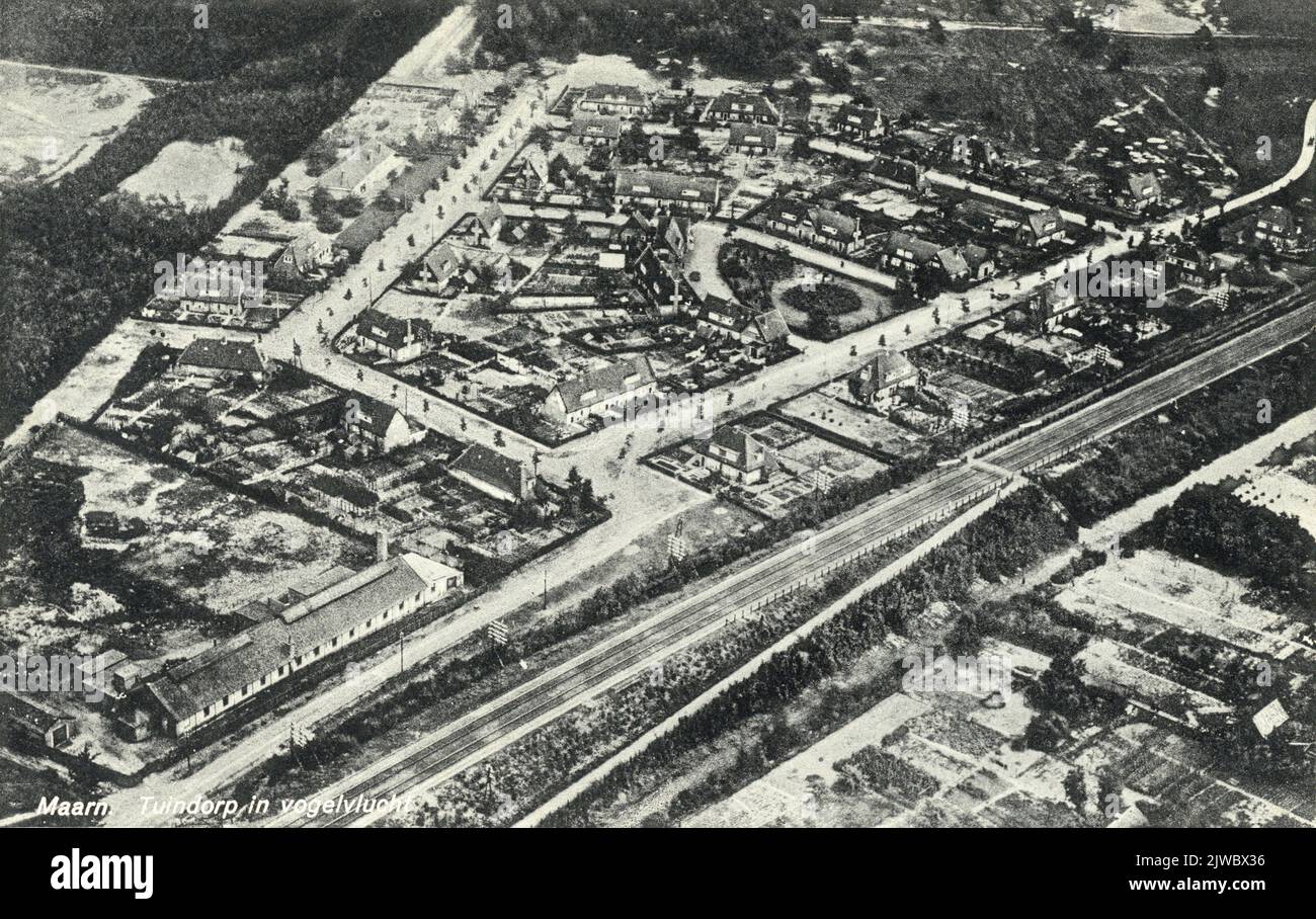 Maarn. Tuindorp in a nutshell Stock Photo - Alamy