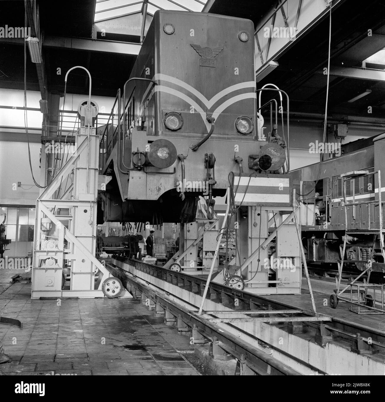 Image of the Diesel-Electric Locomotive No. 2248 (series 2200/2300) of the N.S. In the ...